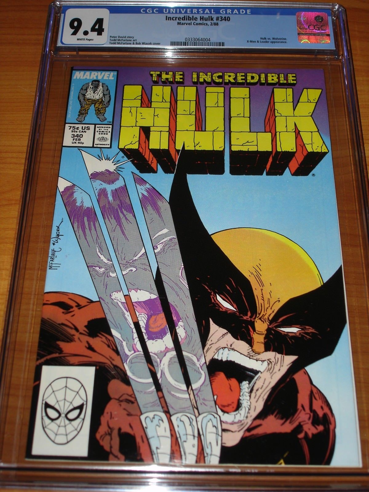 comicsvalue.com - INCREDIBLE HULK #340 - CGC 9.4 NM (Classic Hulk vs ... comicsvalue.com - INCREDIBLE HULK #340 - CGC 9.4 NM (Classic Hulk vs ...